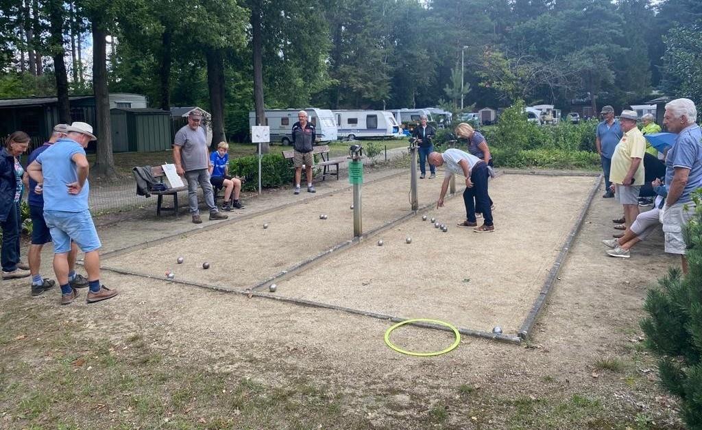 Onze petanque velden - Camping Het Swinnenbos